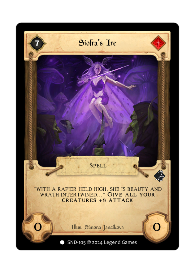 Siofra's Ire - Mythrel TCG Codex